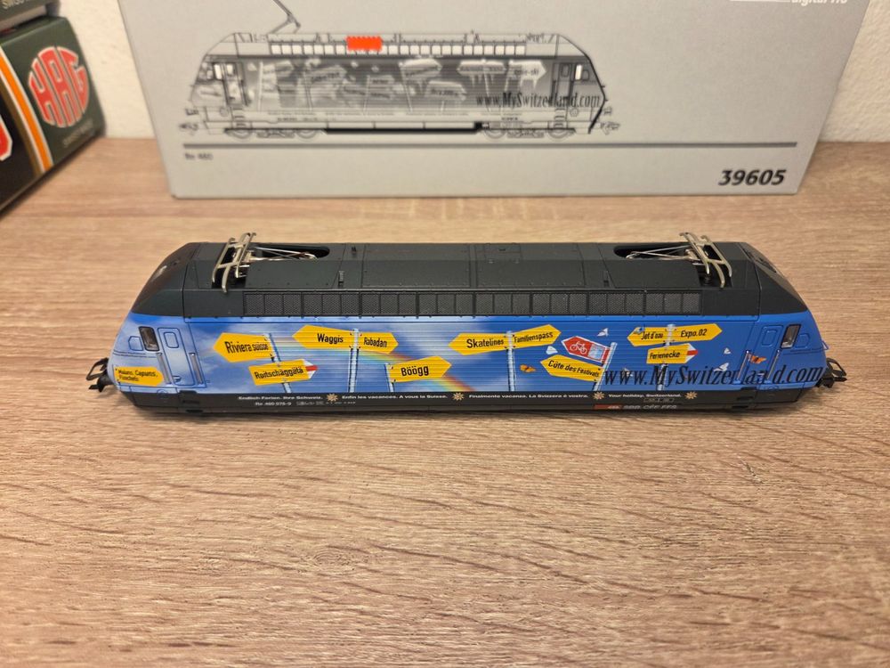 Märklin 39605 E-Lok Re 460 MySwitzerland SBB Digital H0 (D'occasion) à ...