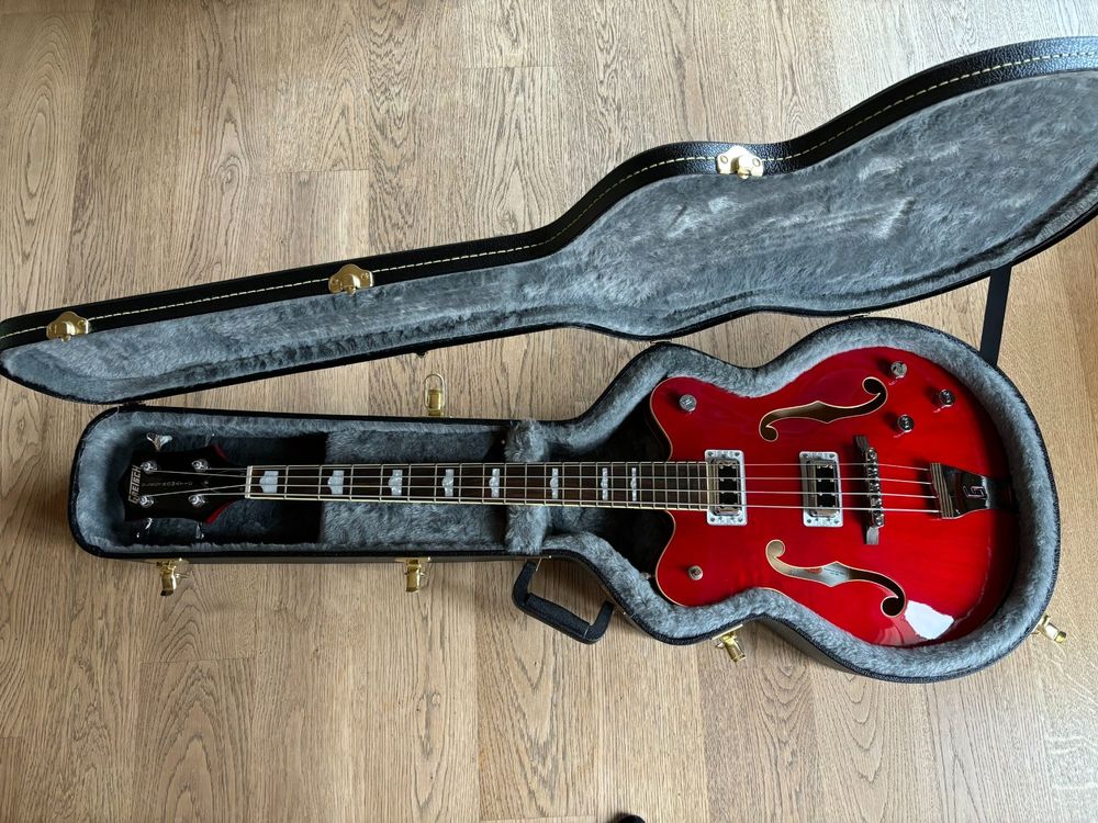 Gretsch G5442 DBC Bass Red Electromatic Hollow Body (Gebraucht) in ...