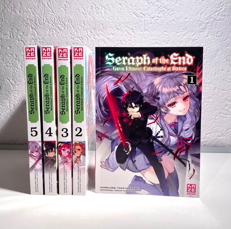 Seraph of the End: Guren Ichinose Novel-Set (01-05; Deutsch) (Gebraucht) in Lostorf für CHF 29 ...