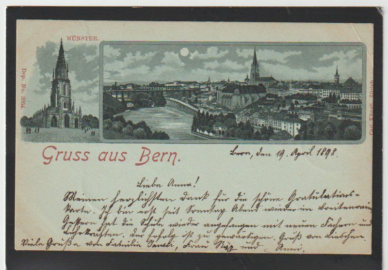 Gruss aus Bern (Gebraucht) in Sierentz für CHF 7.5 – mit Lieferung auf Ricardo kaufen