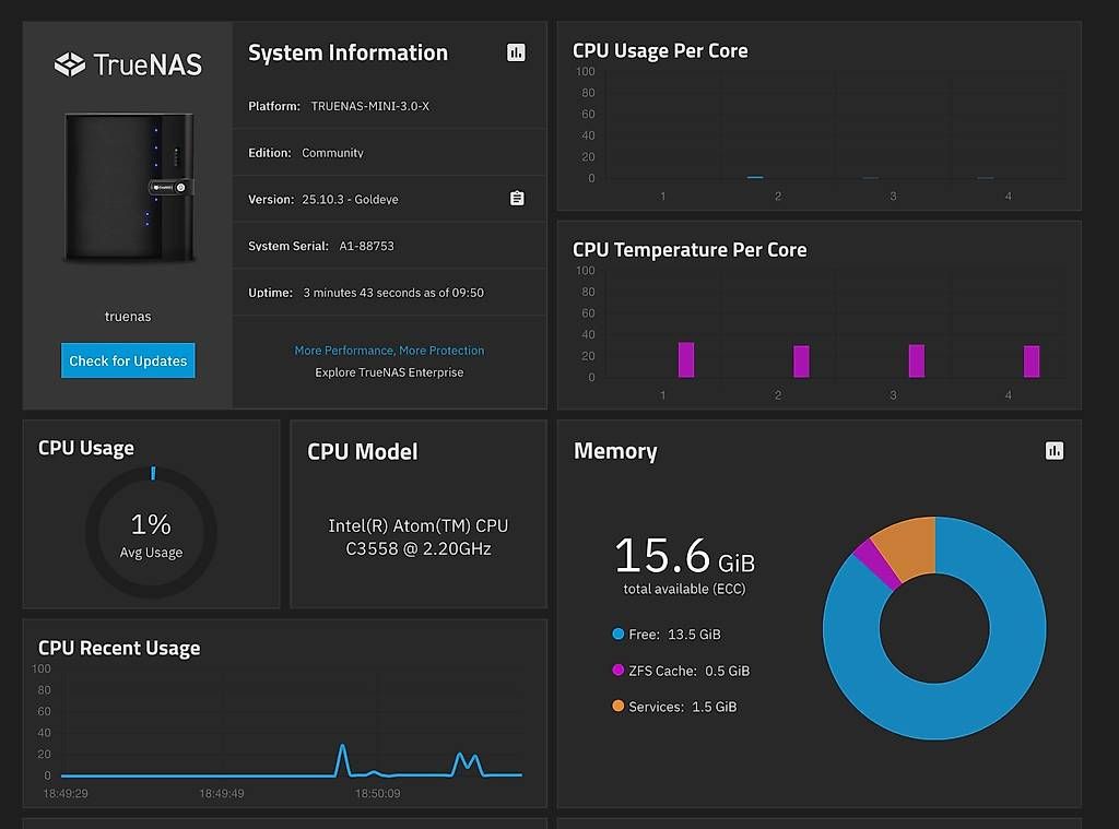 TrueNAS Mini X+ iXsystems NAS - 52TB raw Storage (Gebraucht) in ...