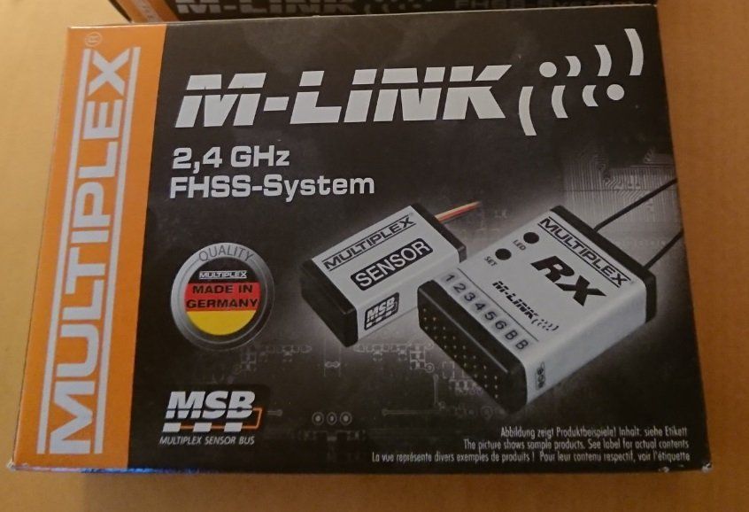 Empfänger M-Link RX-7-DR 2,4 Ghz (Neu und originalverpackt) in ...