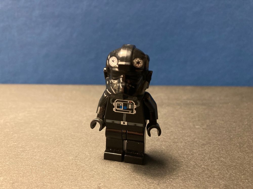Lego Minifigur Star Wars Imperial TIE Fighter Defender Pilot (Gebraucht ...