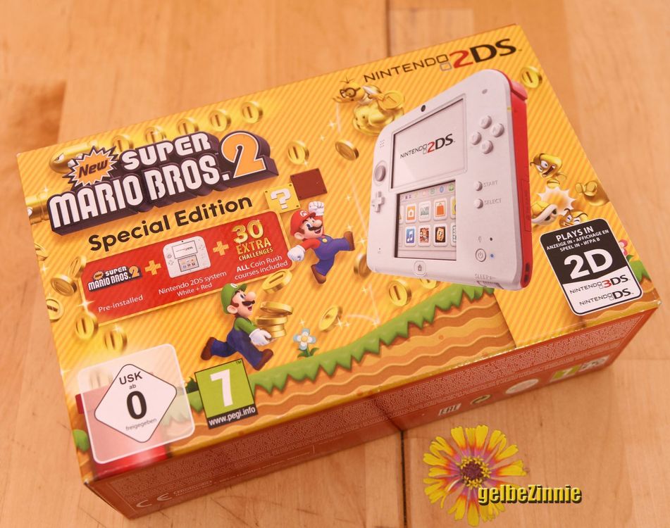 Nintendo 2DS Bundle (NEU) + 3 Games (Neu und originalverpackt) in ...