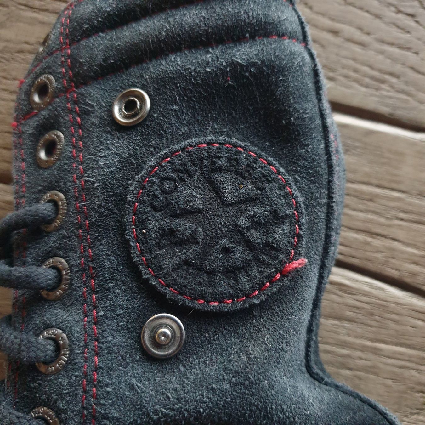 🐸 CONVERSE ALL STARS TARTAN WILDLEDER SNEAKERS BOOTS 4.5 (Gebraucht) in ...