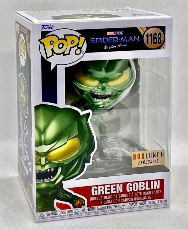 Funko Pop! Marvel, Green Goblin #1168, Boxlunch Exclusive (Neu und ...