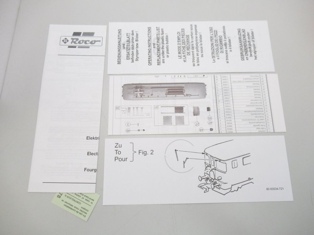 Roco 63534 SBB De 4/4 1665 DC Digital H0 (Gebraucht) in Basel für CHF ...
