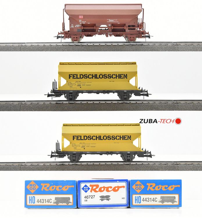 Roco 3x Selbstentladewagen der SBB/DB H0 GS mit OVP | Kaufen auf Ricardo