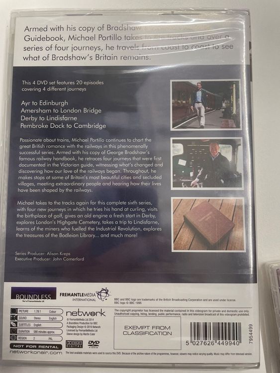 BBC Great British Railway Journeys 8 Sets mit total 34 DVDs (Gebraucht ...
