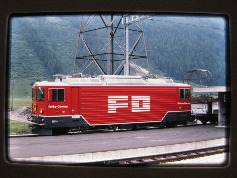 FO Oberwald Ge 4/4 III ca 1980, Furka Oberalp Bahn FO MGB, S (Gebraucht) in Malters für CHF 7 ...