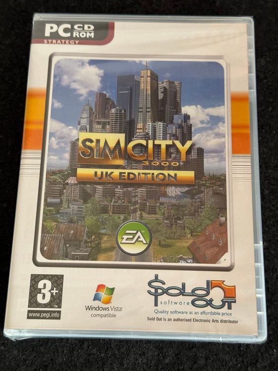 SIM City 3000 UK Edition PC-CD Microsoft/Windows "neuwertig" (Neu ...