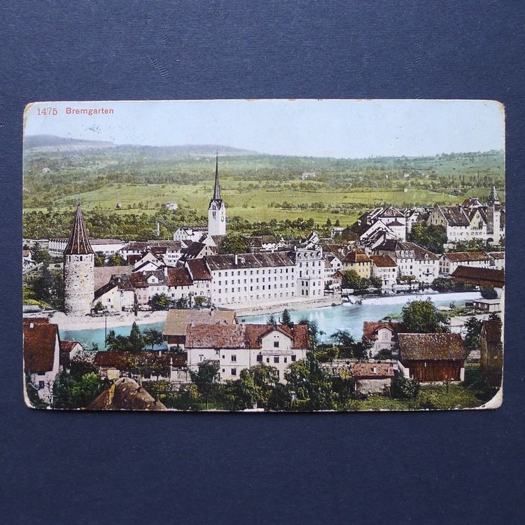 BREMGARTEN, antike Ansichtskarte, Kanton Aargau (Gebraucht) in Ebikon für CHF 2 – mit Lieferung ...