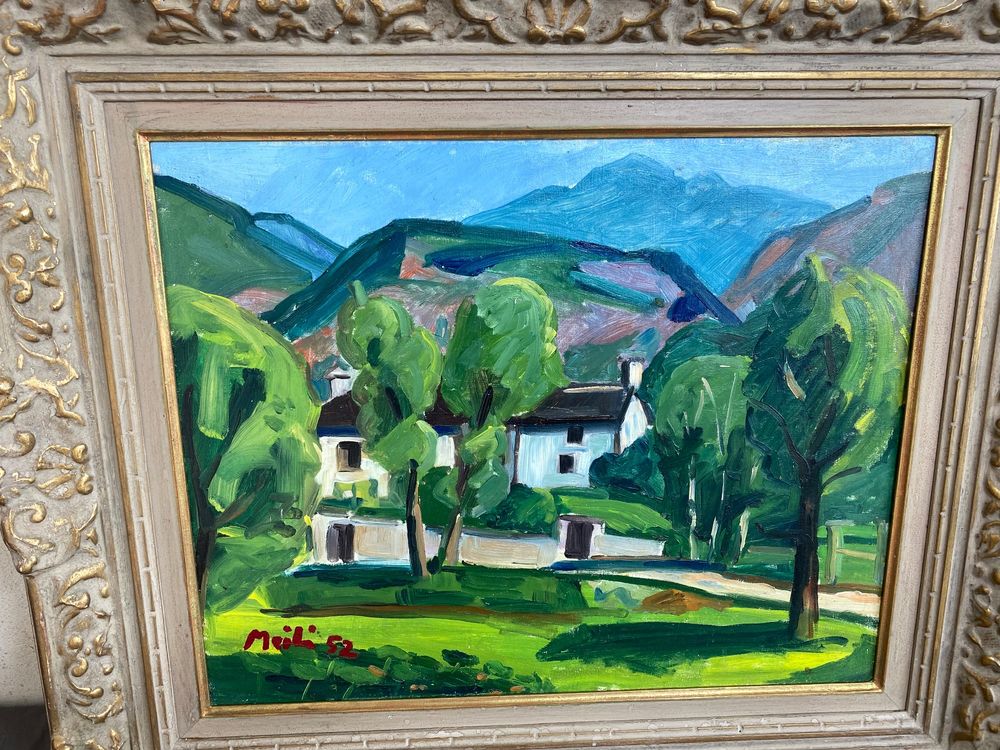 Conrad MEILI (1895-1969) Tableaux peinture sur panneaux (Gebraucht) in Payerne für CHF 471 – mit ...