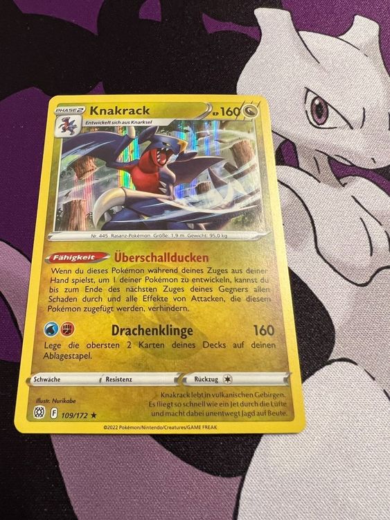 Knakrack (BRS 109) / Pokemon Holo / Strahlende Sterne | Kaufen auf Ricardo