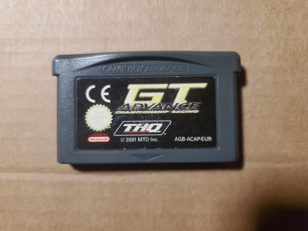 GT Advance Championship Racing GameBoy Advance (Gebraucht) in Sion für ...