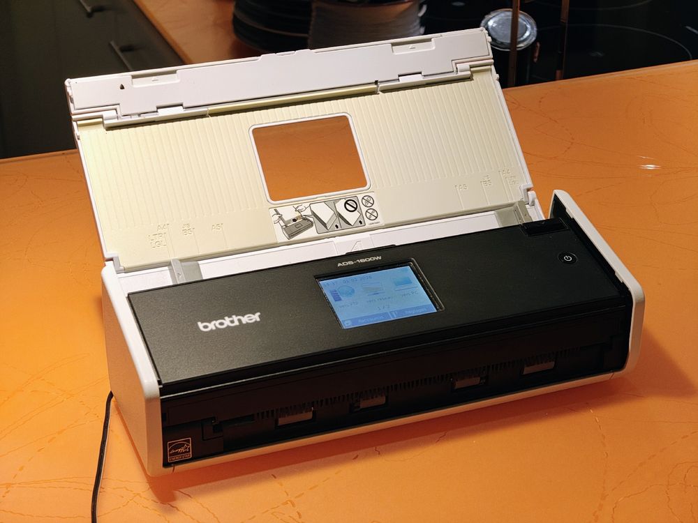 Scanner portable duplex Brother ADS-1600W (D'occasion) à Le Mouret pour ...