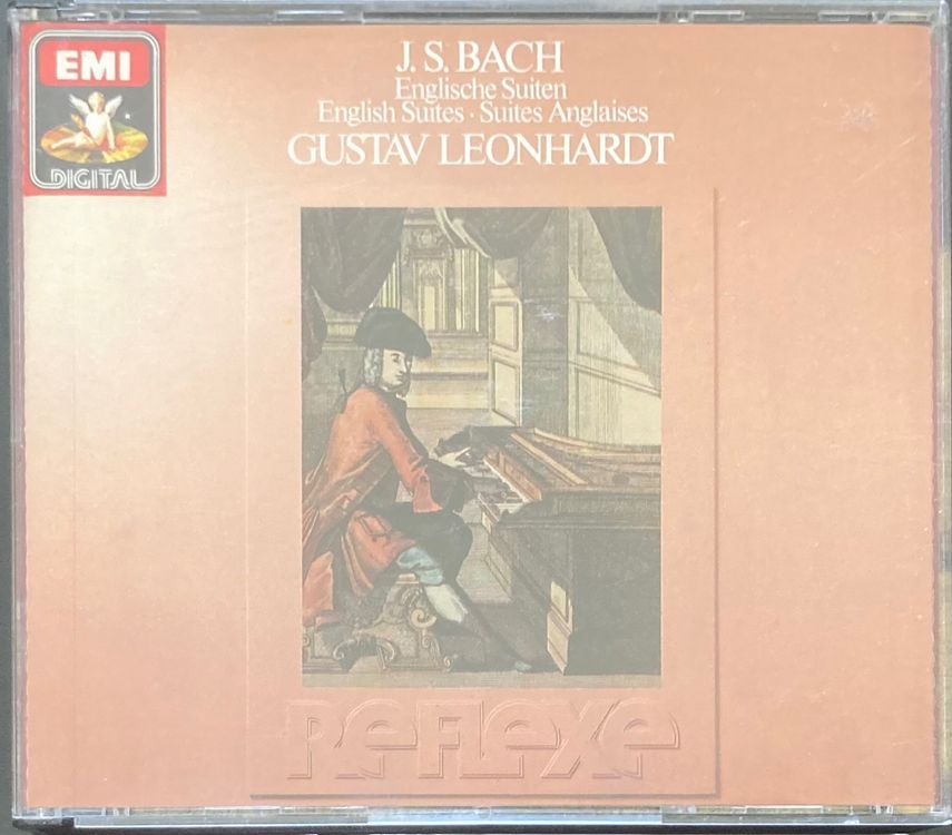 J.S. BACH / GUSTAV LEONHARDT - ENGLISCHE SUITEN=ENGLISH SUIT (D ...