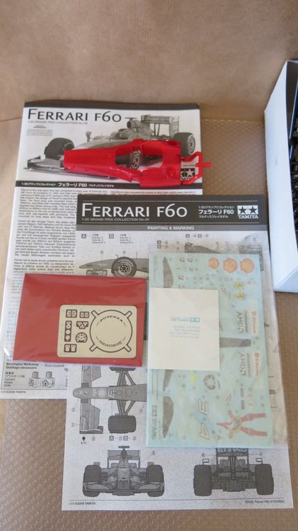 Ferrari F60 Tamiya vintage F1 auto 1:20er Modell | Kaufen auf Ricardo
