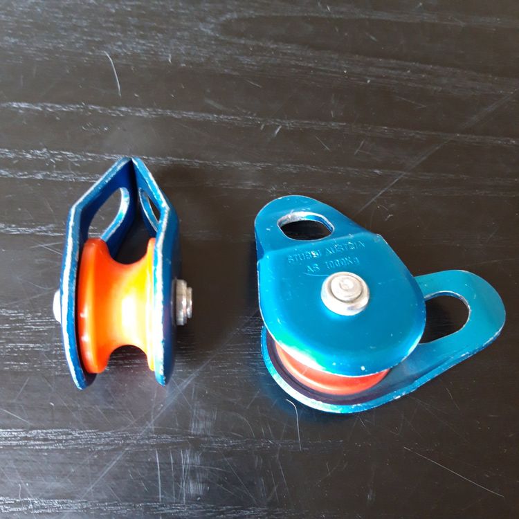 Seilrolle Stubai für Flaschenzug, 2x Pulley 1000 kg (Gebraucht) in Egg ...