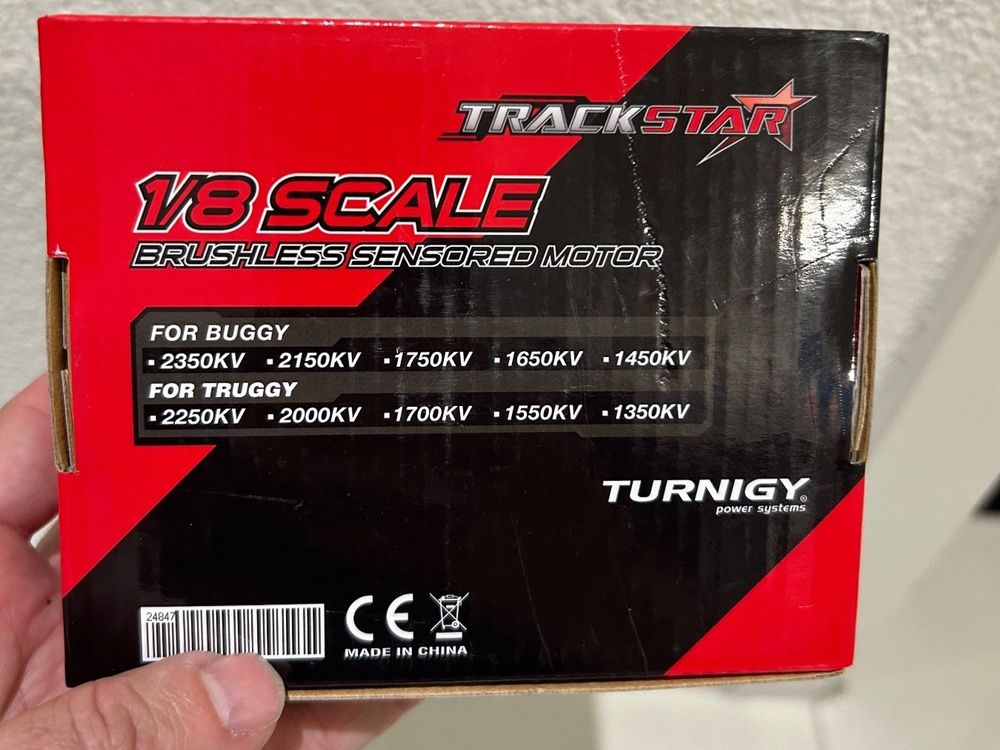 Trackstar Turnigy Brushless Motor 1/8 2350KV 4Pol (Neu und originalverpackt) in für CHF 39 – mit ...