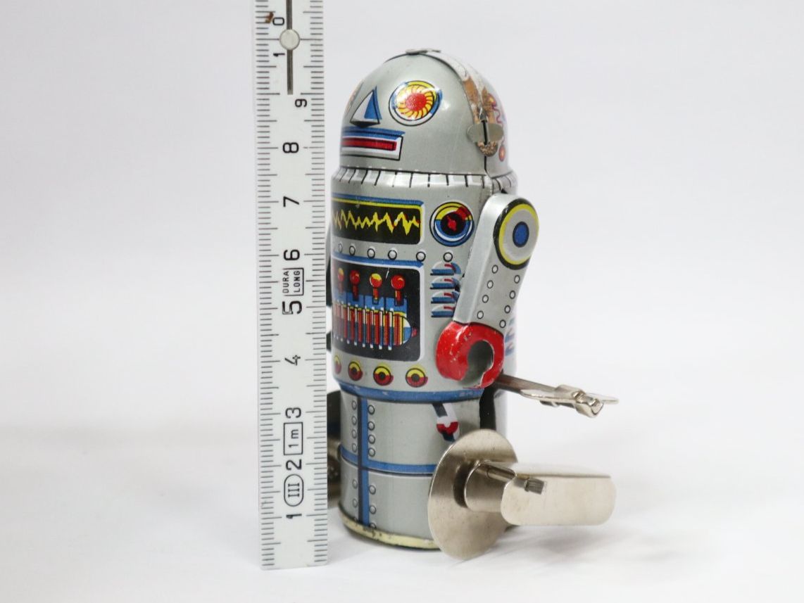 Blech Roboter Mechanical Walking Robot-7 zum aufziehen (Neu (gemäss ...