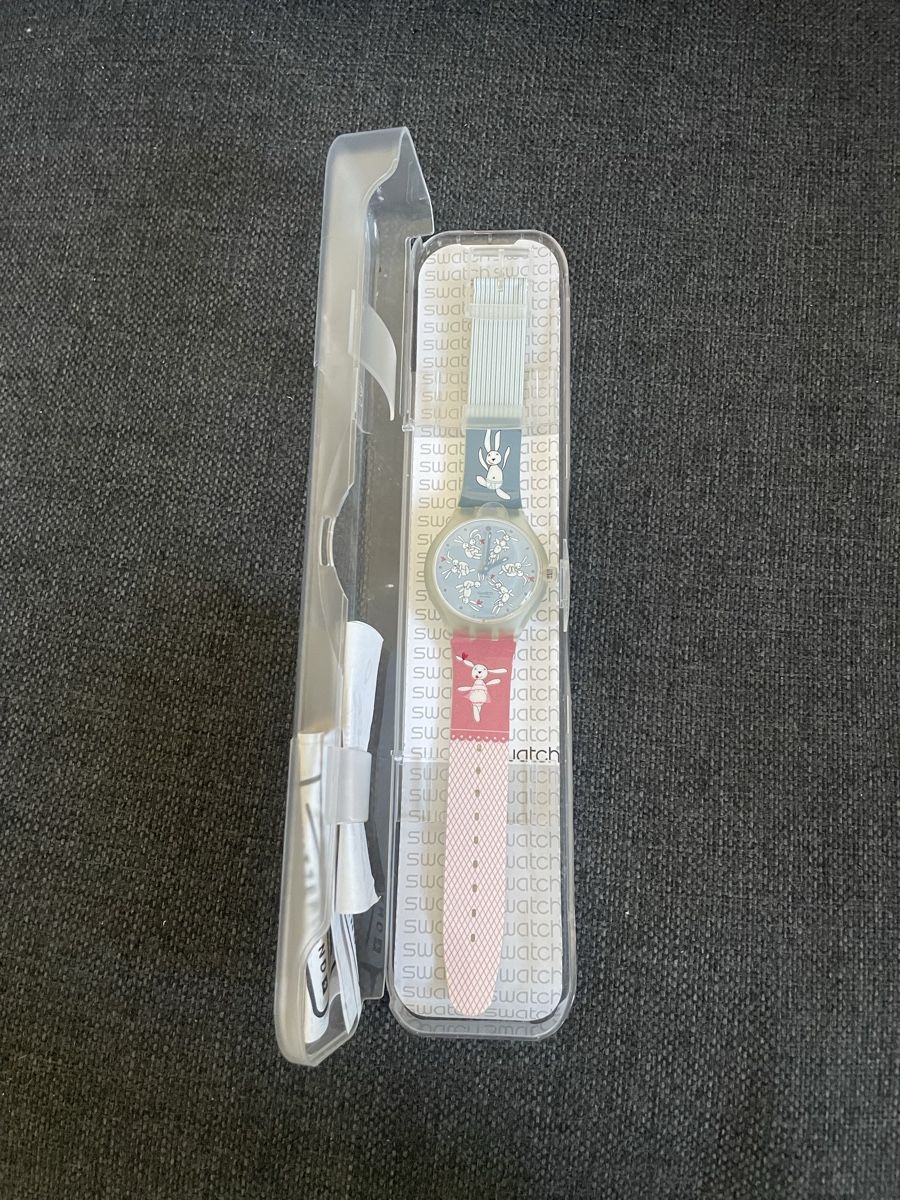 Swatch „Bunnysutra" Armbanduhr (Modell STGK101) von 2005 (Neu (gemäss ...