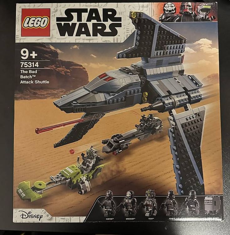 LEGO® Star Wars 75314 The Bad Batch Attack Shuttle (Neu und ...