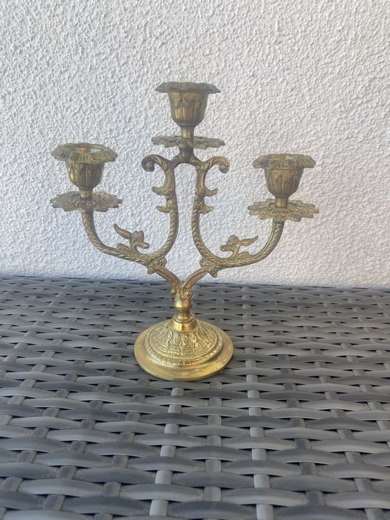 Antik Jugendstil Kerzenständer aus Messing (Gebraucht) in Balsthal für CHF 35 – mit Lieferung ...
