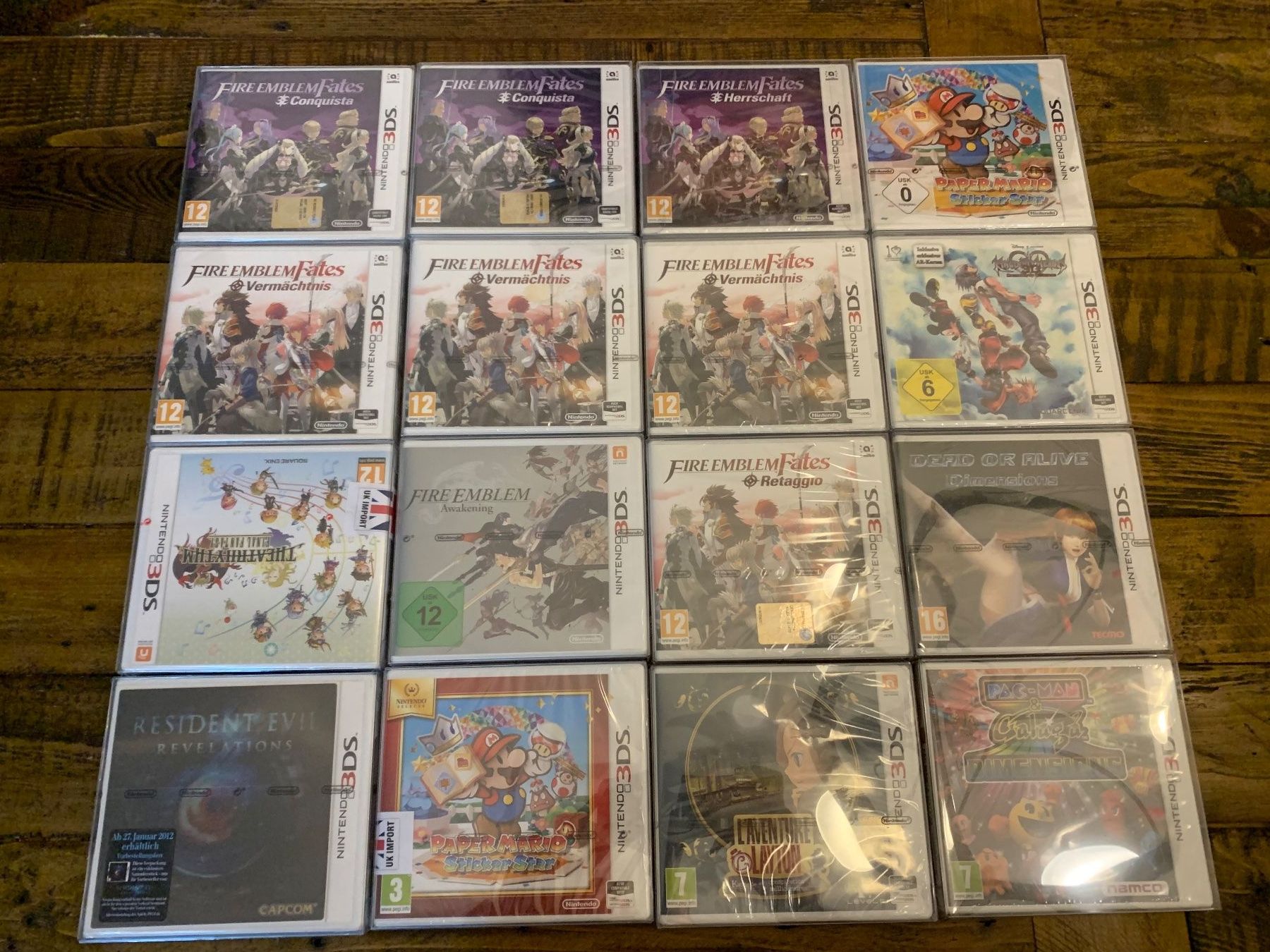 intendo 3DS – 16 neue sealed Spiele inkl. Fire Emblem Set (Neu und ...