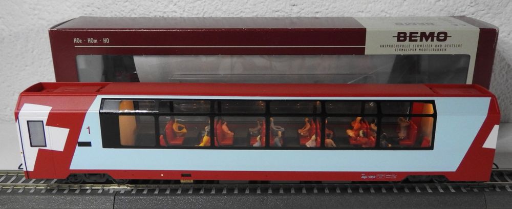 RhB Glacier Express 1. Klasse Bemo H0m 3289102 OVP (Gebraucht) in Salez für CHF 93 – mit ...