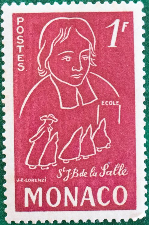 Monaco Briefmarke / Francobollo Principato di Monaco ab 1 C (Gebraucht ...