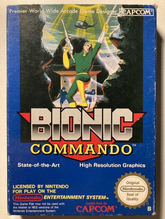 Vintage Commando Bionic Nintendo Nes (Gebraucht) in Villars sur Glâne ...
