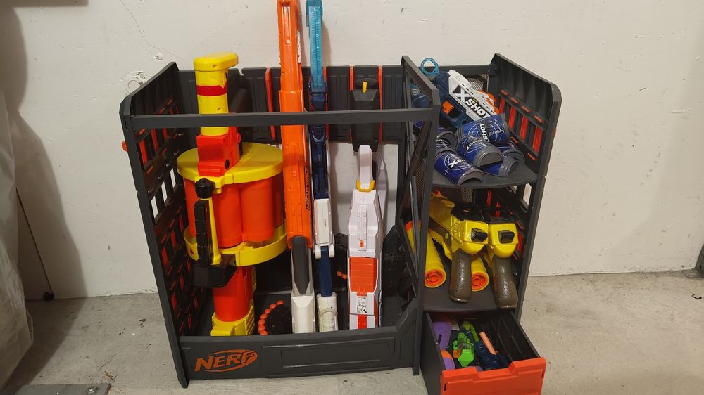 Nerf Gun Storage Rack Organizer - Like New! (Gebraucht) in Bad Ragaz ...