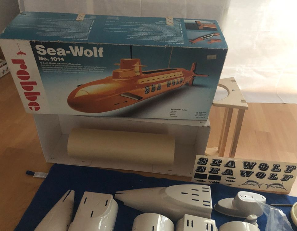 Sea Wolf U Boot Bausatz No 1014 von robbe | Kaufen auf Ricardo