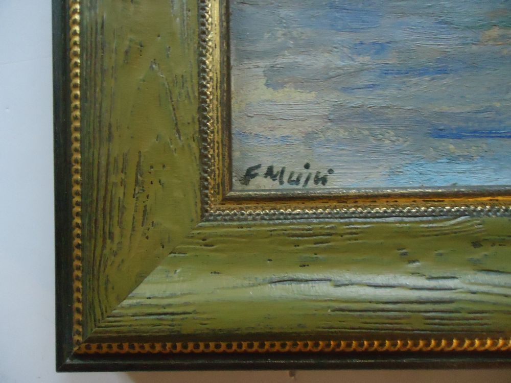 FRITZ MEIJER 1899-1986 GANDRIA Oel auf Malkarton (Gebraucht) in Herzogenbuchsee für CHF 68 – mit ...