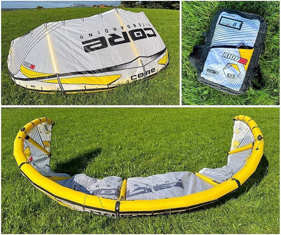 Kite-Set: Core XR 8qm, Board, Bar (Gebraucht) in Heiden für CHF 370 ...
