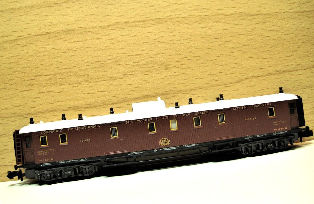 MINITRIX Gepäckwagen C.I.W.L. mit Innenbeleuchtung neu OVP | Kaufen auf ...