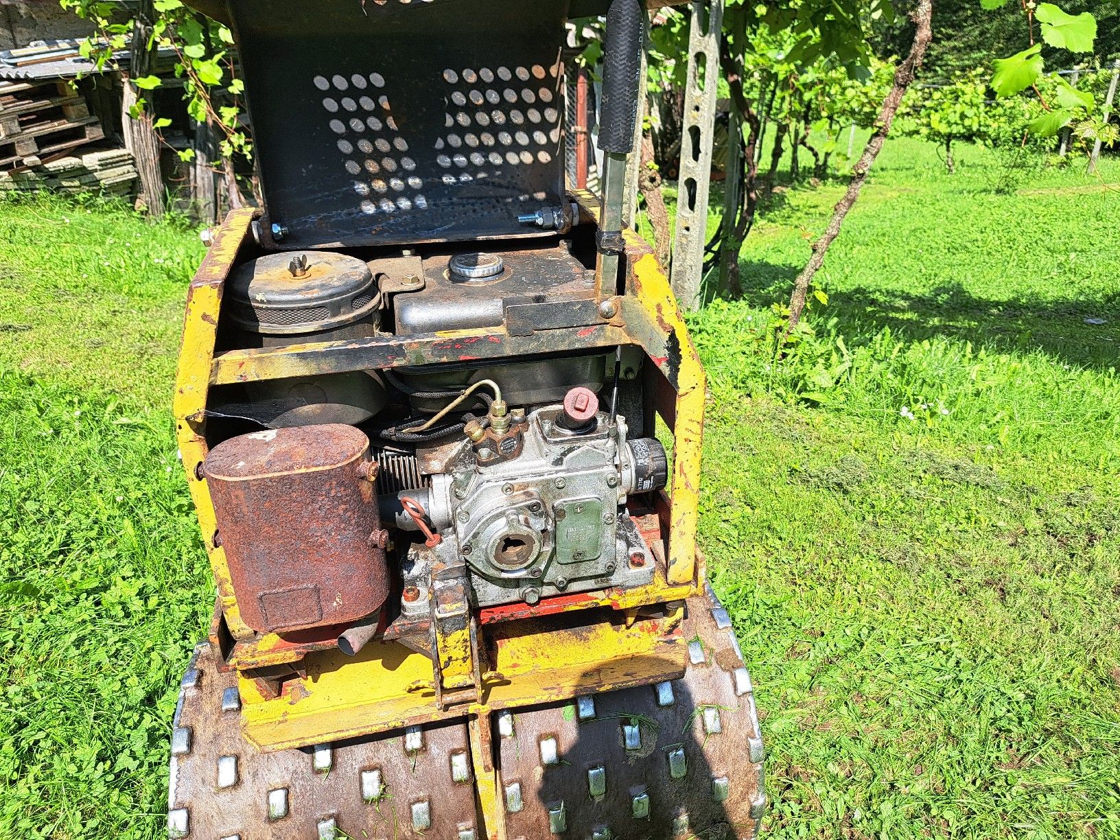 Rammax 1404 1360kg Grabenwalze Walze Vibrowalze Bagger Dumpe (Gebraucht ...