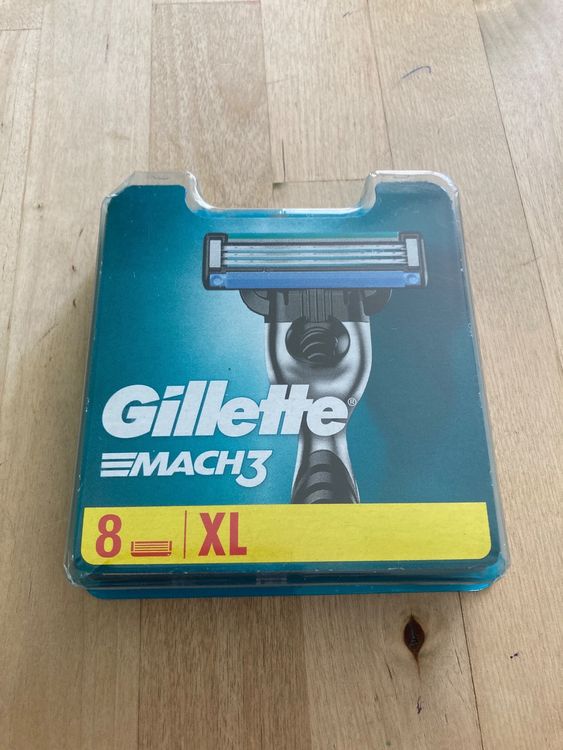 Gillette Mach3 XL 8 Rasierklingen (Neu und originalverpackt) in Zürich ...