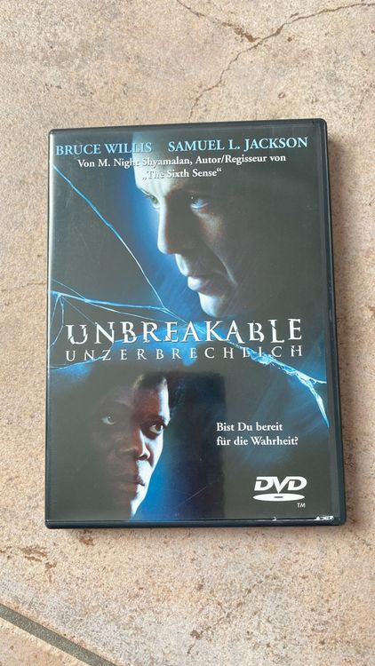 Unbreakable / Unzerbrechlich DVD (Gebraucht) in Zwingen für CHF 2 – mit ...
