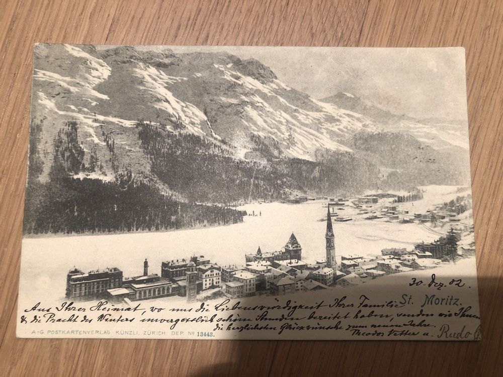 Postkarte Sanedan 1902 | Kaufen auf Ricardo