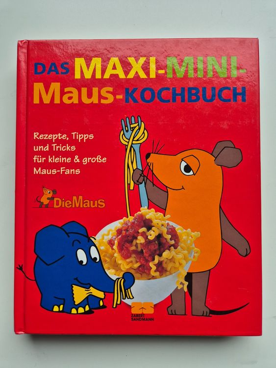 DIE MAUS ️🐭🐘💙 Das Maxi Mini Maus Kochbuch (Gebraucht) in Niederweningen ...