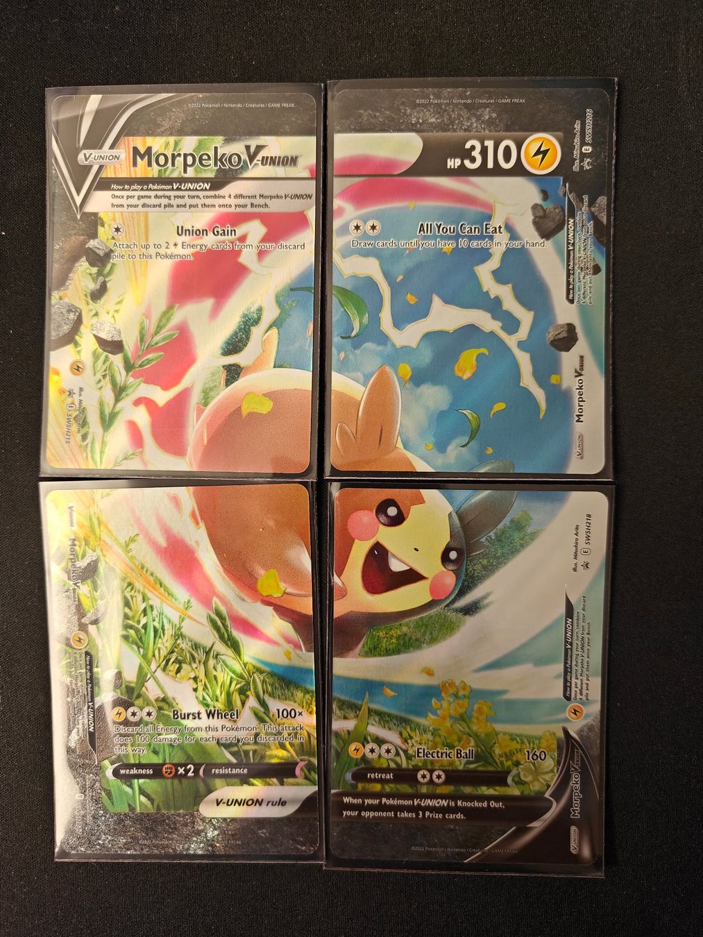 Pokemon 180+ sleeved V, VMax, VUnion und ex Karten ab 1.- (Gebraucht ...