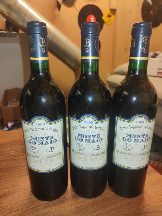 3 Fl. Rotwein Monte do Maio 2003 Portugal (Q) | Kaufen auf Ricardo