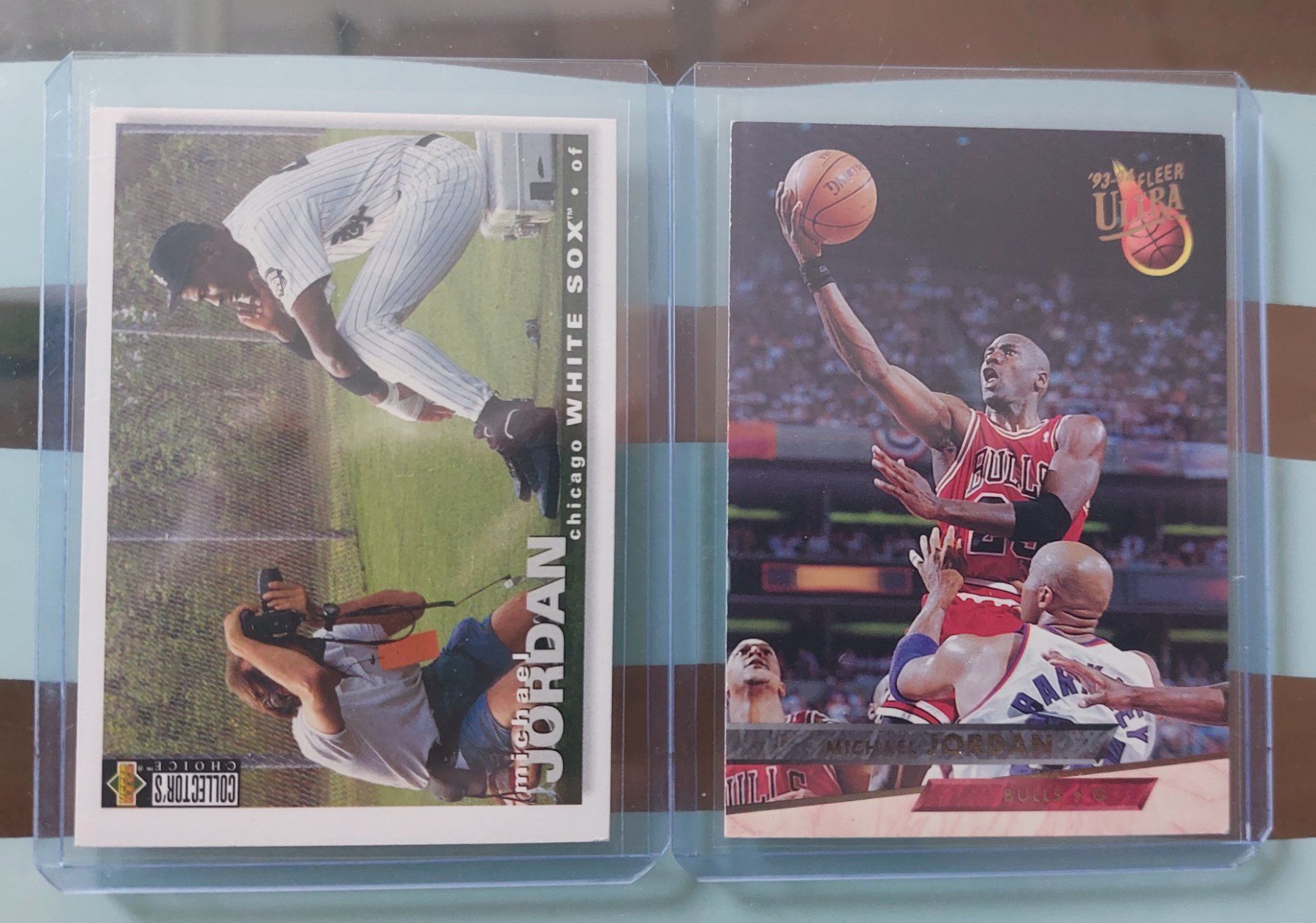 2x Michael Jordan Karten - NBA & MLB - VINTAGE - RARE! (Gebraucht) in ...
