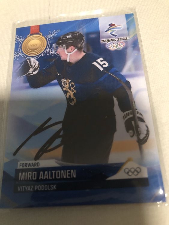 Miro Aaltonen Kloten Flyers SCB Hockey Card signiert | Kaufen auf Ricardo