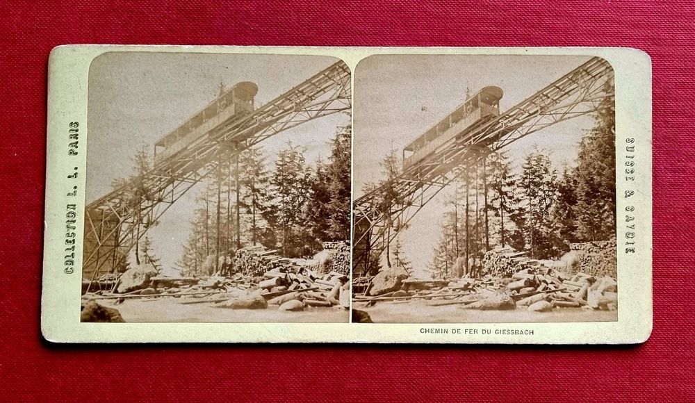 Chemin de fer Giessbach - Photo Collection L.L. Paris (D'occasion) à ...