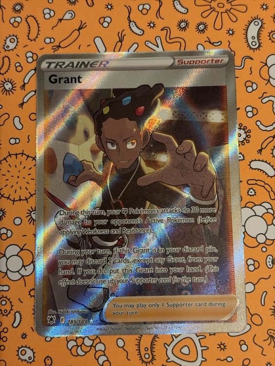 Pokemon Card - Grant 185/189 Full Art Trainer - ASR (Neu (gemäss ...