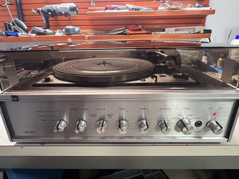 Dual HS 151 Plattenspieler mit Receiver, Vintage HiFi | Kaufen auf Ricardo
