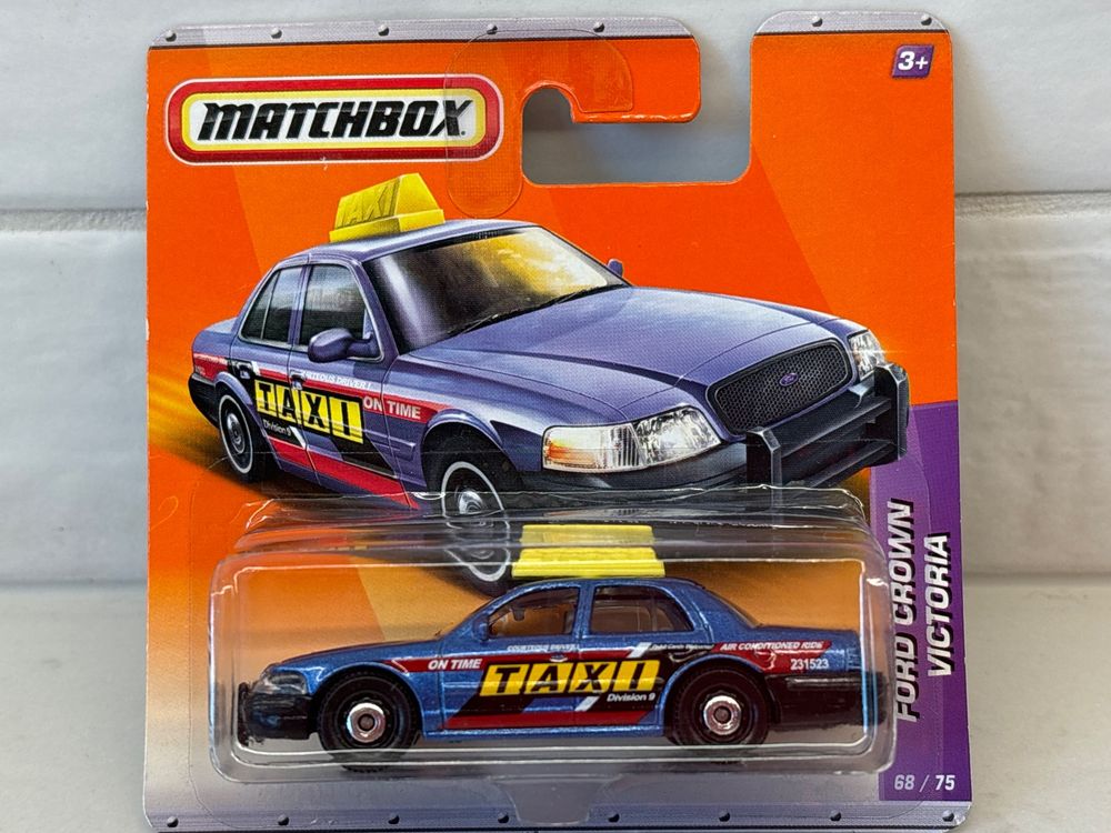 Matchbox Ford Crown Victoria Taxi (Neuf avec emballage d'origine) à ...